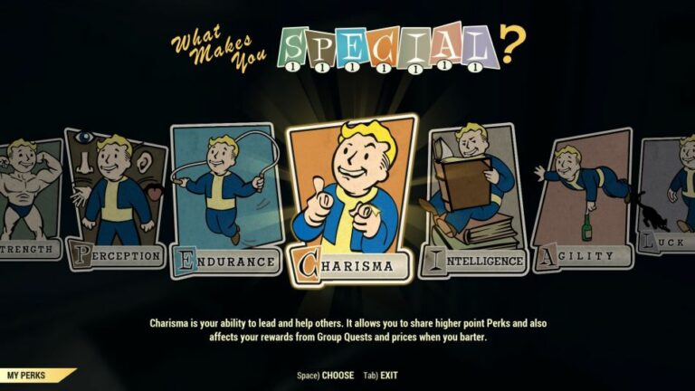 Fallout 76: SPECIAL Guide: How to Build Your Character and What ...