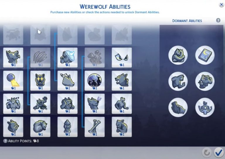 The Sims 4 Werewolf Cheats: Ability Points & Getting Werewolf Traits
