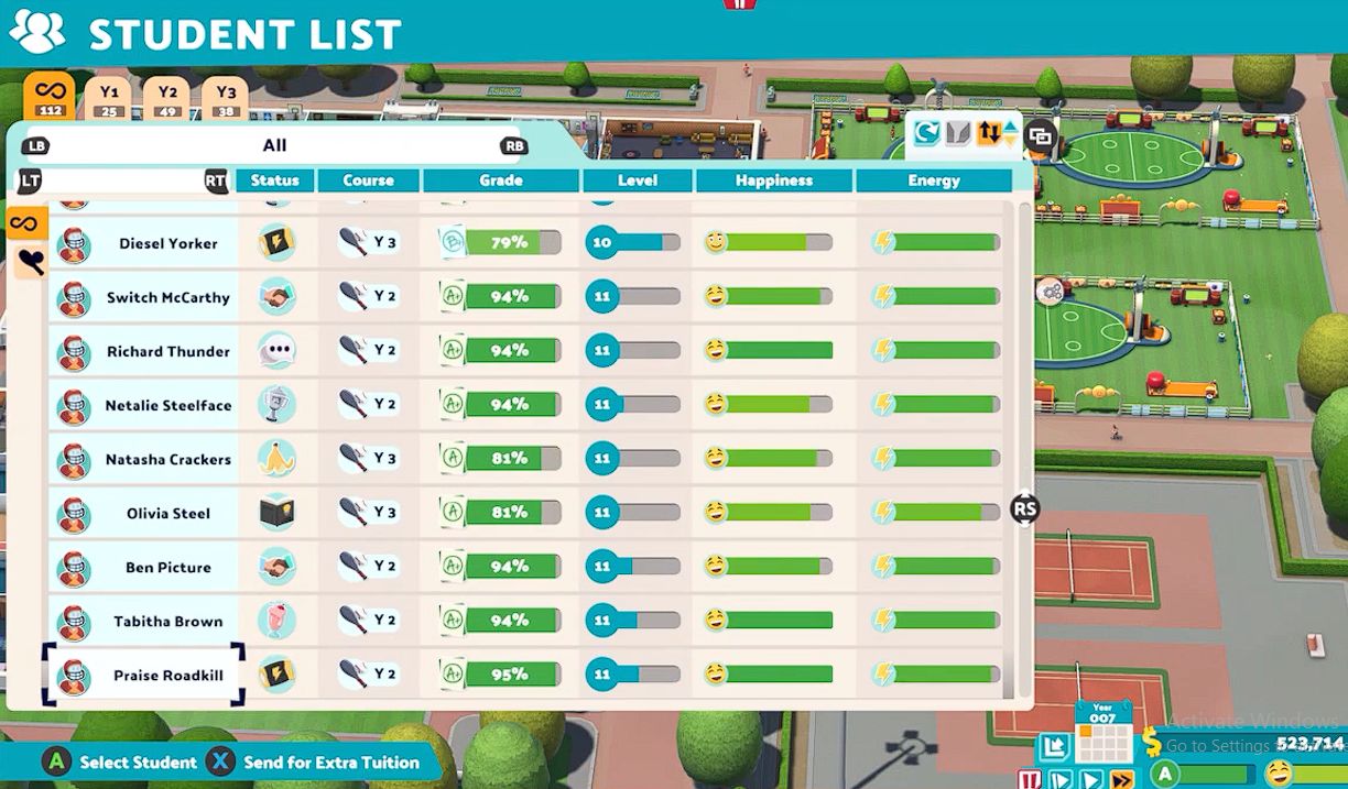 Two Point Campus: How to get Three Stars on Fluffborough?