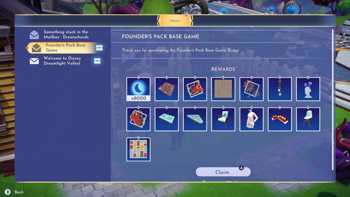 Disney Dreamlight Valley: How to Claim Founder’s Pack for Free