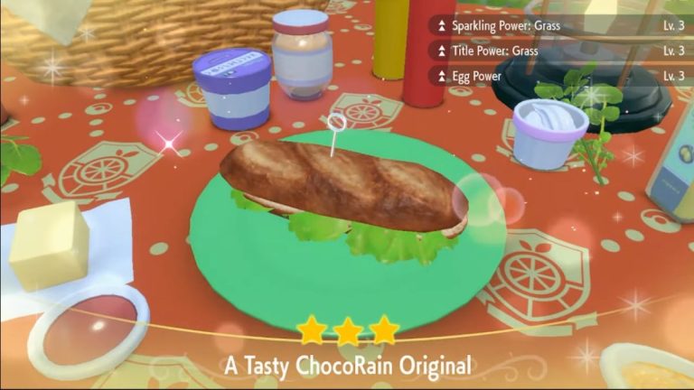 Pokemon Scarlet and Violet - How to Make Egg Power Sandwich (Recipe)