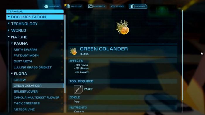 Forever Skies: How to Get Green Colander