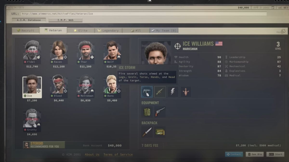 Jagged Alliance 3 Tier List: Best Mercs Ranked