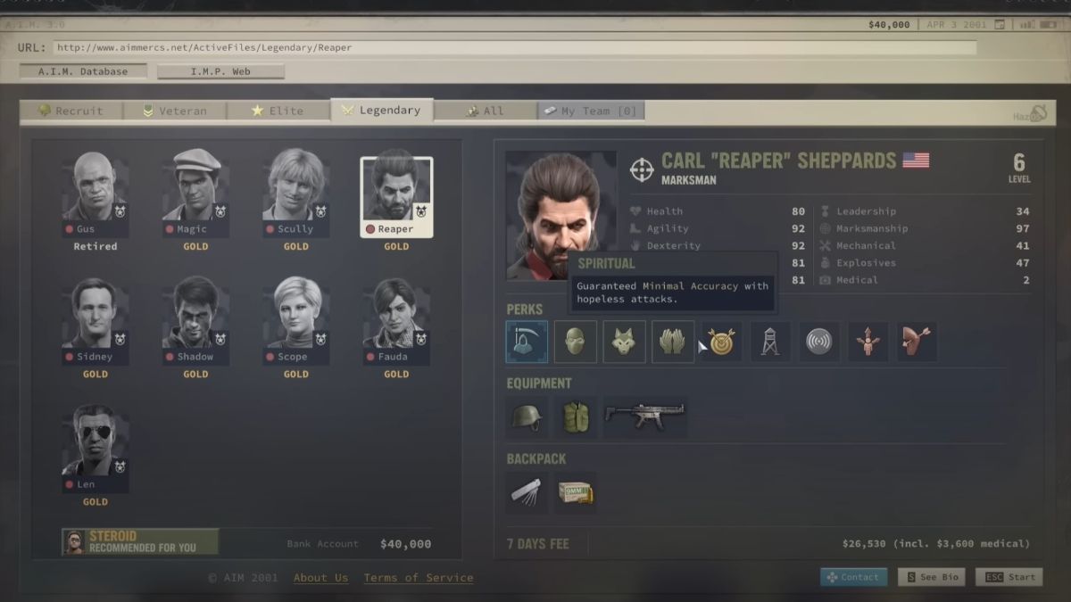 Jagged Alliance 3 Tier List: Best Mercs Ranked