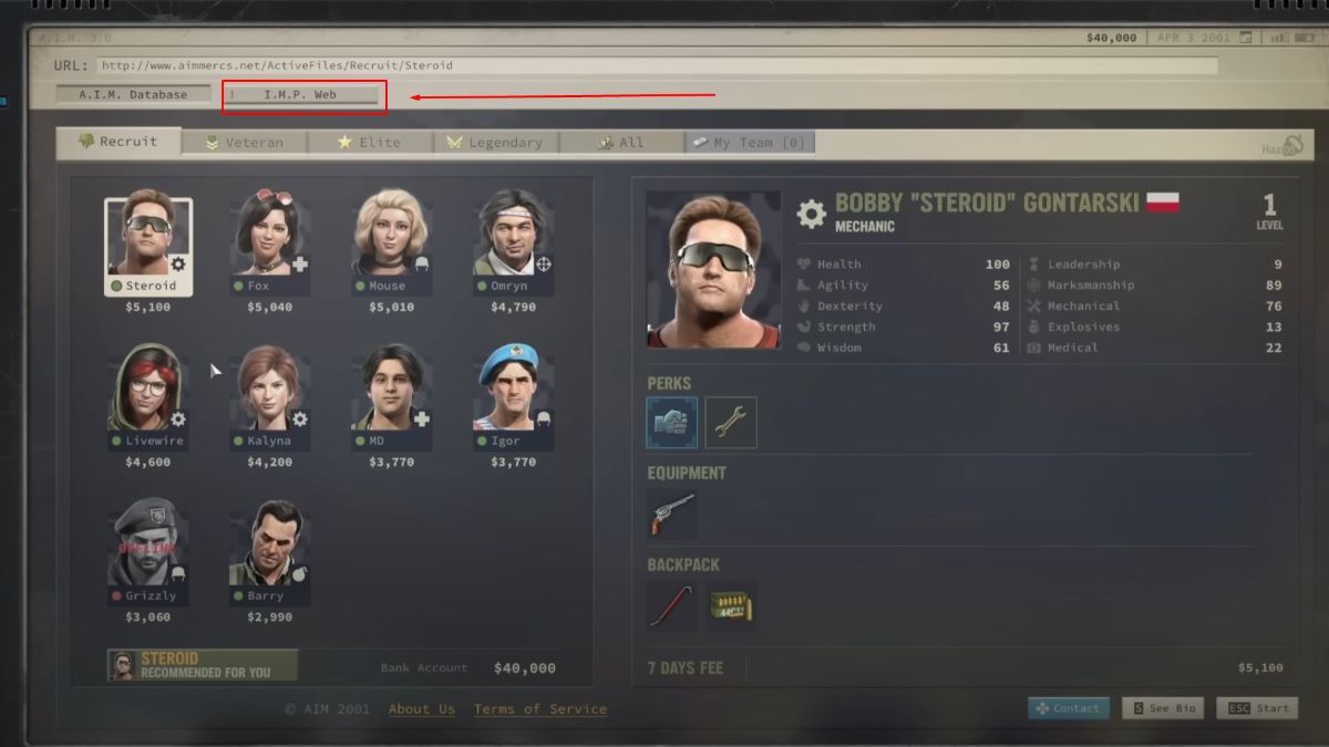 Jagged Alliance 3: Best Mercenaries to Start With