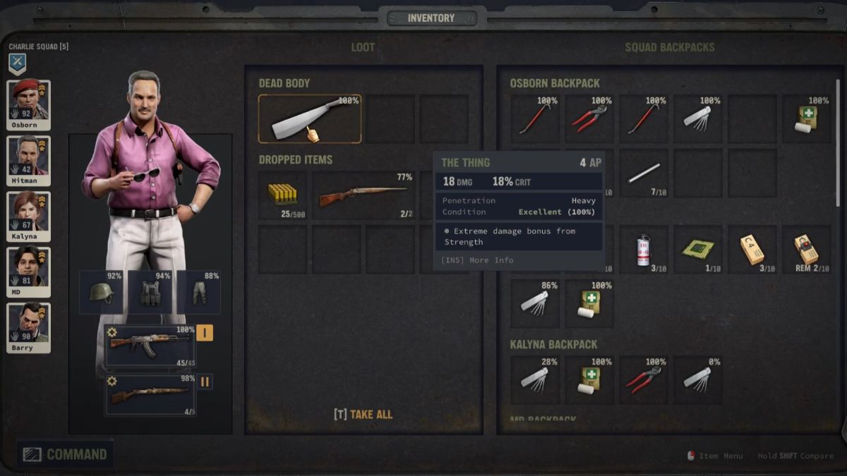 Jagged Alliance 3 - How to Get “The Thing”