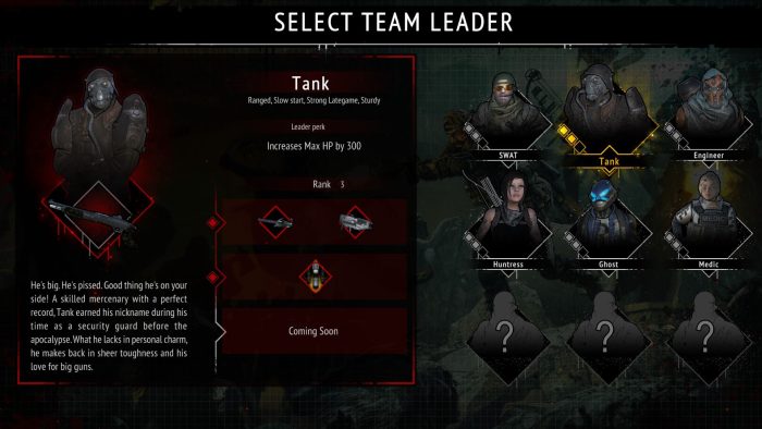 Yet Another Zombie Survivors: Best Tank Build