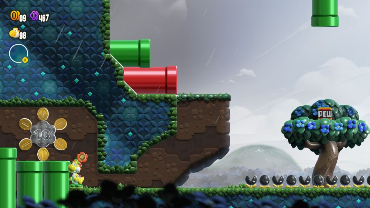 Super Mario Bros. Wonder Muncher Fields Guide: Wonder Seed and Purple Coins