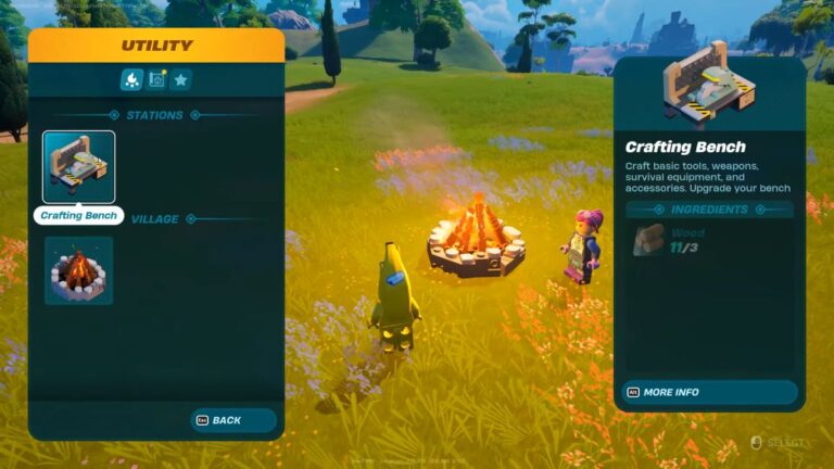 Crafting Bench Upgrades in LEGO Fortnite - FULL Guide
